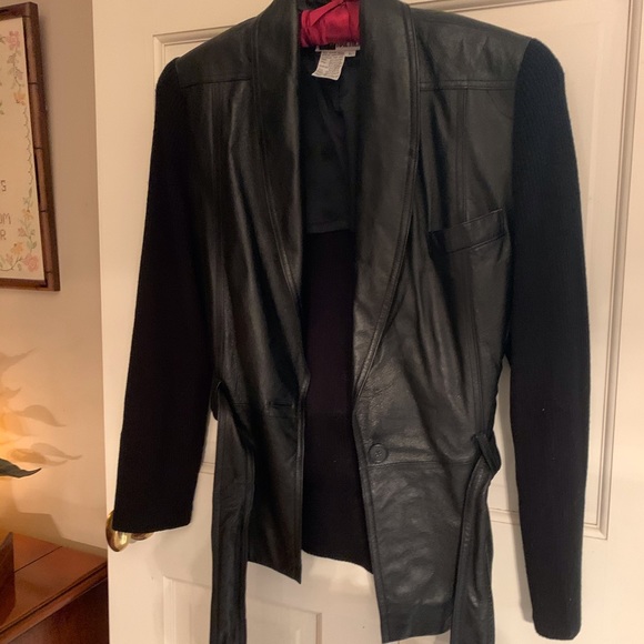 Jeans | Faux Leather Sweater Jacket | Poshmark